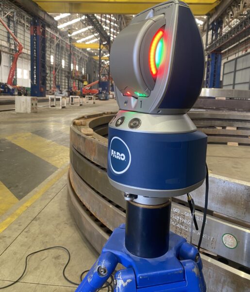 Laser tracker measurement and fine-tuning of aeronautical tooling and ...